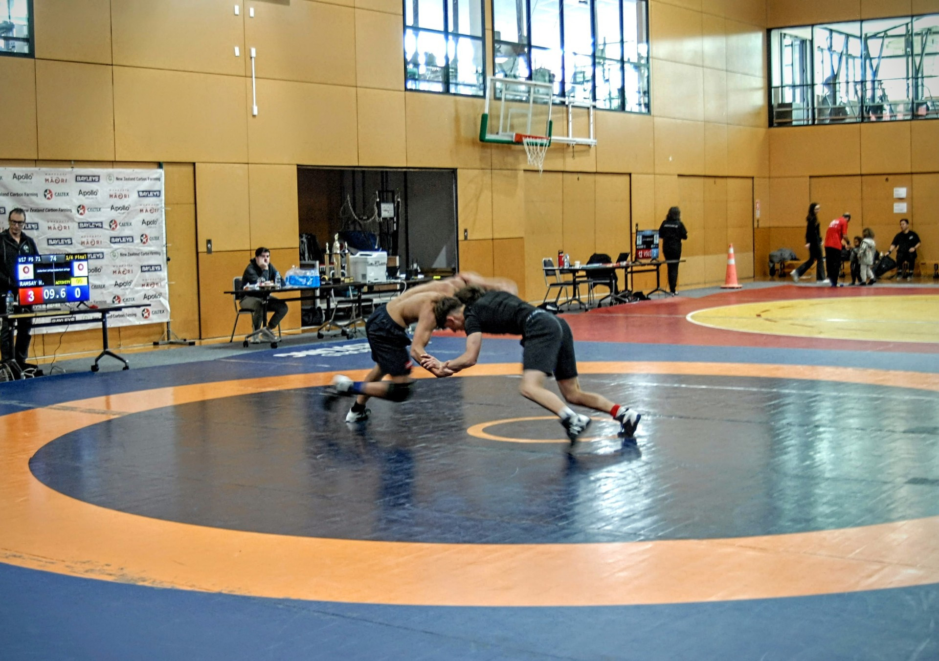 Rutherford College Wrestlers Shine at NZSS Wrestling Tournament
